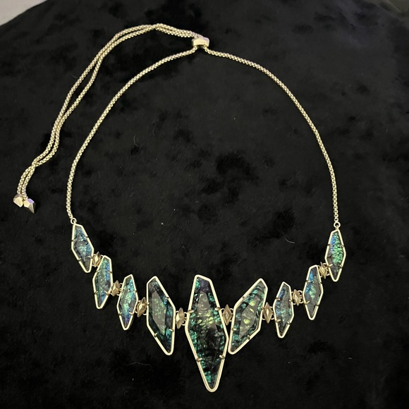 Kendra Scott | Jewelry | Kendra Scott Bernice Dichroic Statement ...